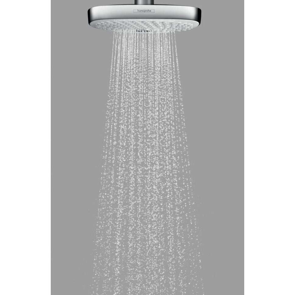 Верхний душ hansgrohe Raindance Select E 300 2jet потолочный, хром ...